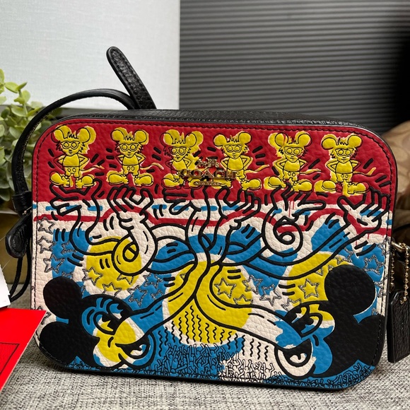 Coach | Bags | 59 Brand Newcoach Disney Mickey Mouse Mini Camera ...